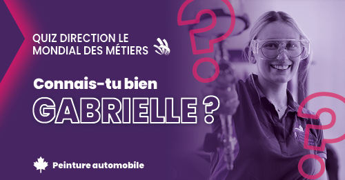 Gabrielle Leclerc, peintre automobile : direction le Mondial des ...